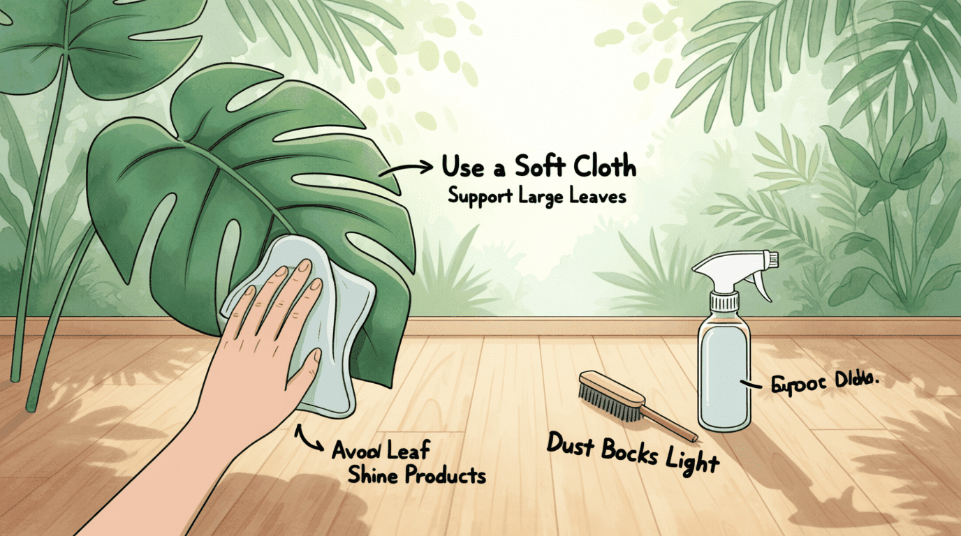 how to clean plant leaves properly: Safe Methods for Every Plant.